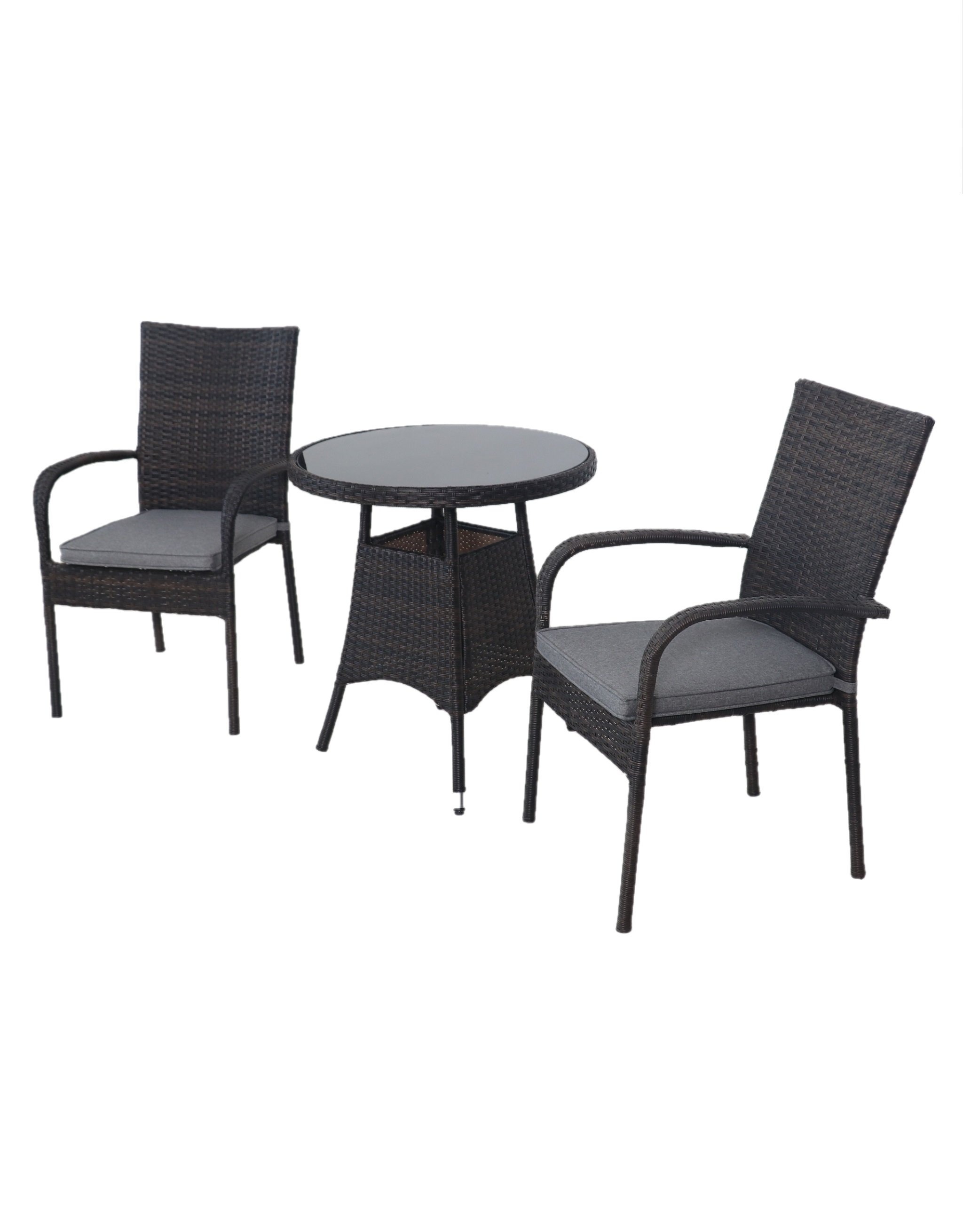 Heaton 2 Seater Bistro Set with 70cm Table
